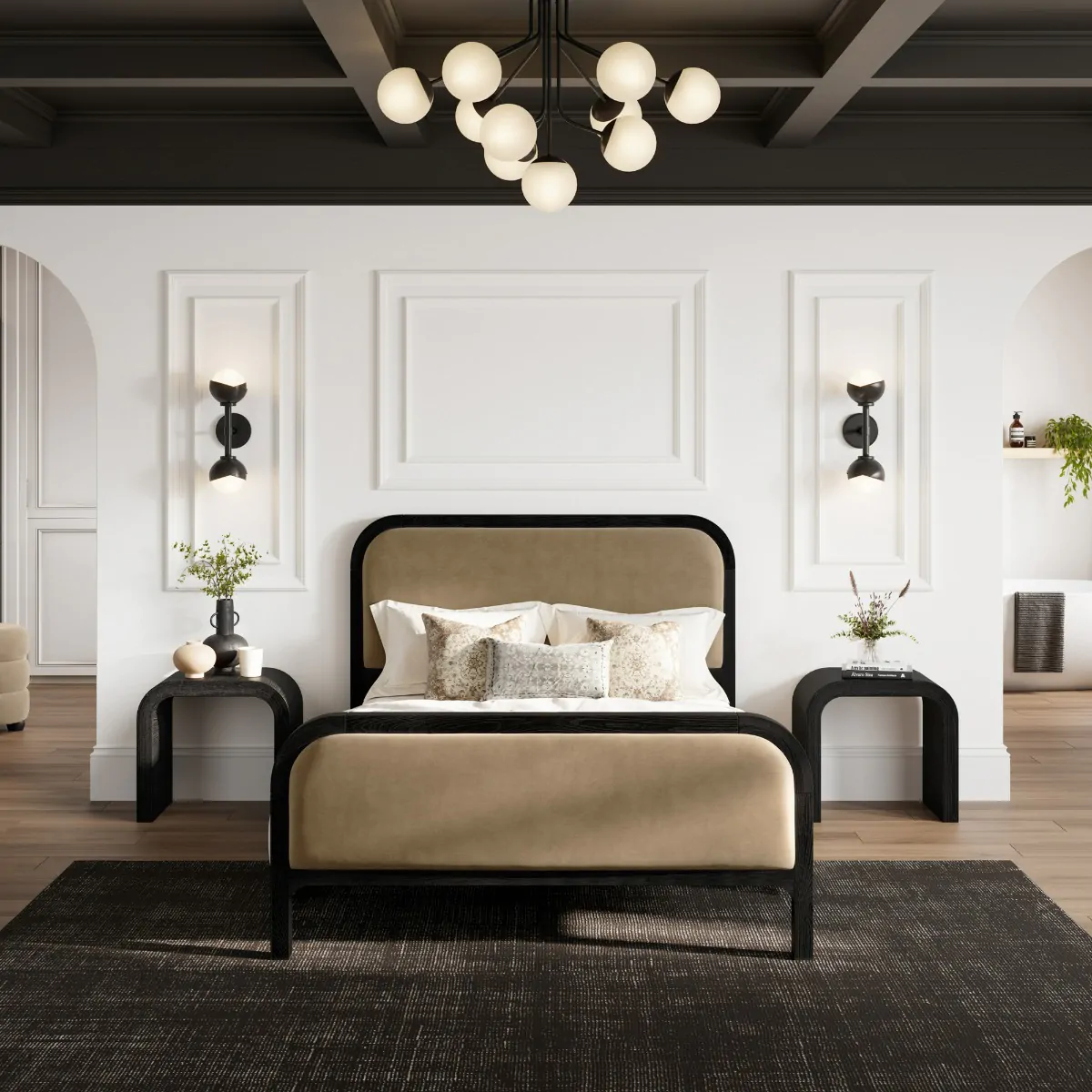 Harvey Fabric Bed Frame