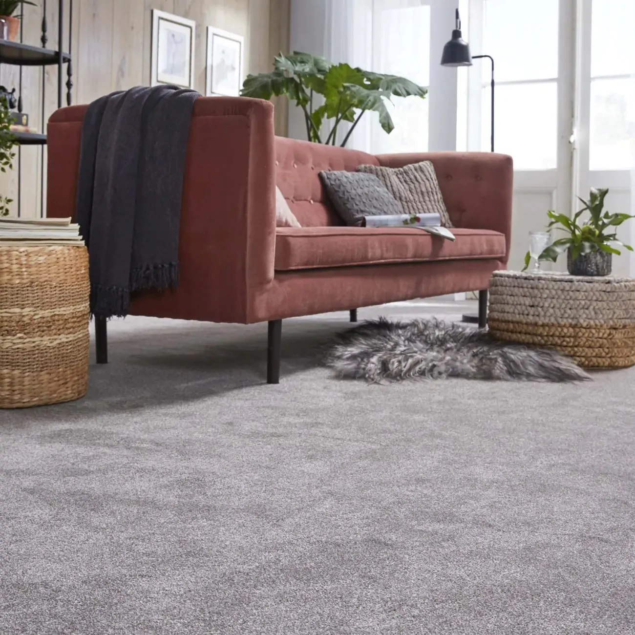 Deep pile carpet store