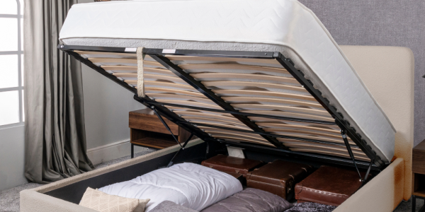 La Rochelle Boarded Ottoman Bed Frame